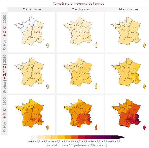 Météo France publie un rapport sur le climat de la France en 2100